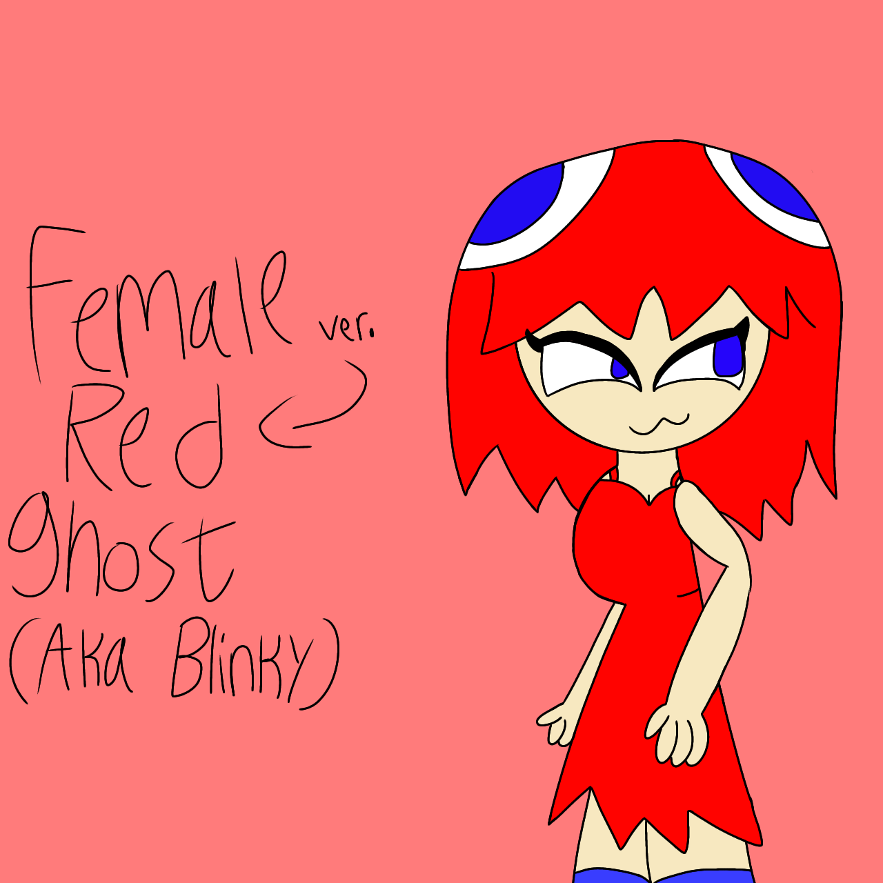 Pac Man X Minus8 Blinky By Lolfnf117 On Deviantart