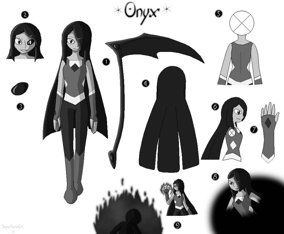 Su Gem Oc Onyx Fan Made By Supersonicgx On Deviantart