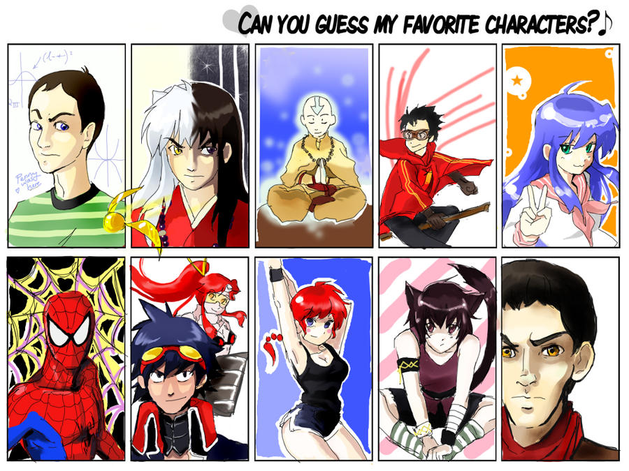 Fave Character meme by incaseyouart on DeviantArt Fave Character meme by incaseyouart on DeviantArt