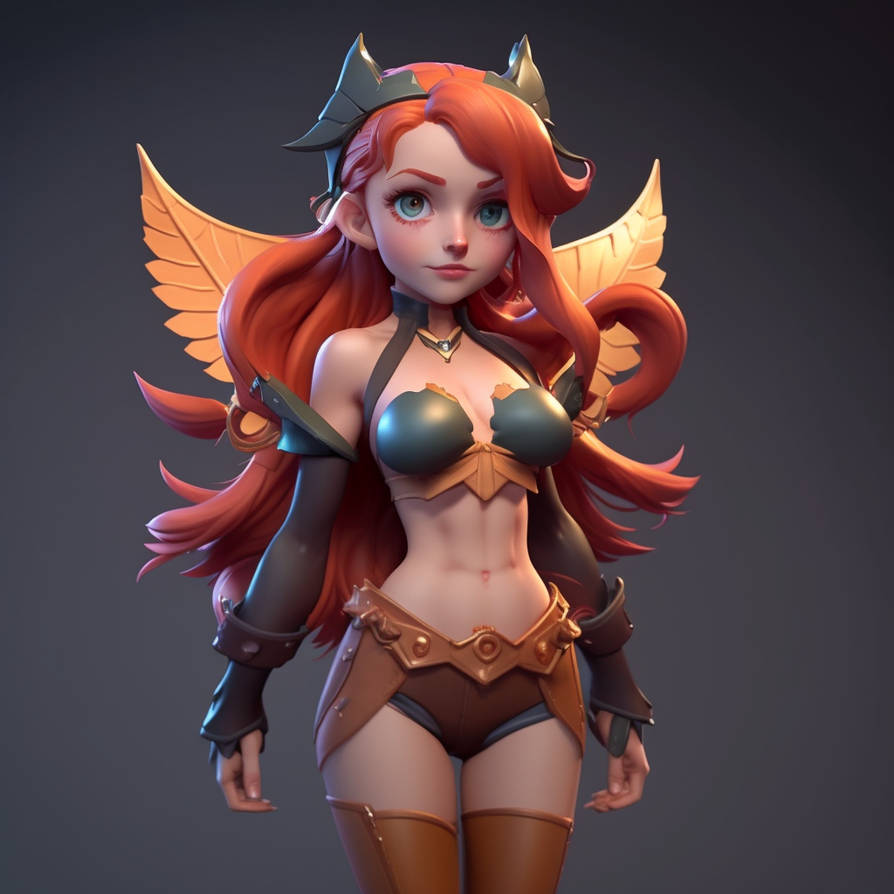 Keine League Of Legends Style Whole Bodycute Smill By Datawisp On