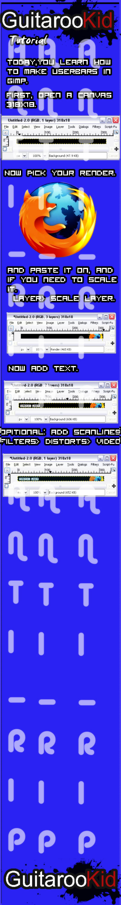 Userbar Tutorial by GuitarooKid on DeviantArt