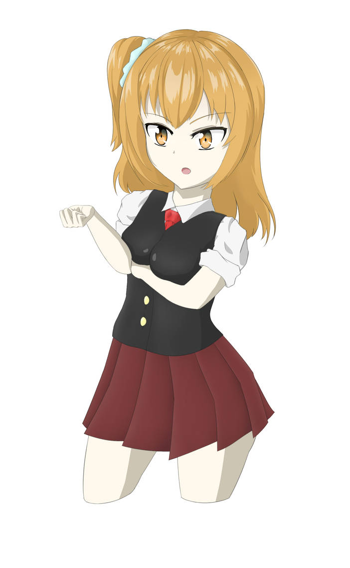 Anime Girl By Fyrhawk On Deviantart
