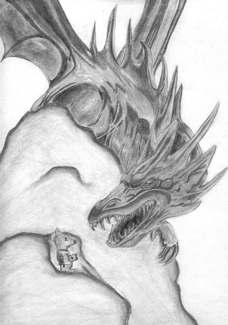 Dragon vs Mouse by Nikoko on DeviantArt