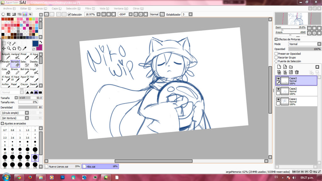 Niko Oneshot Wip By Celiicmon On Deviantart