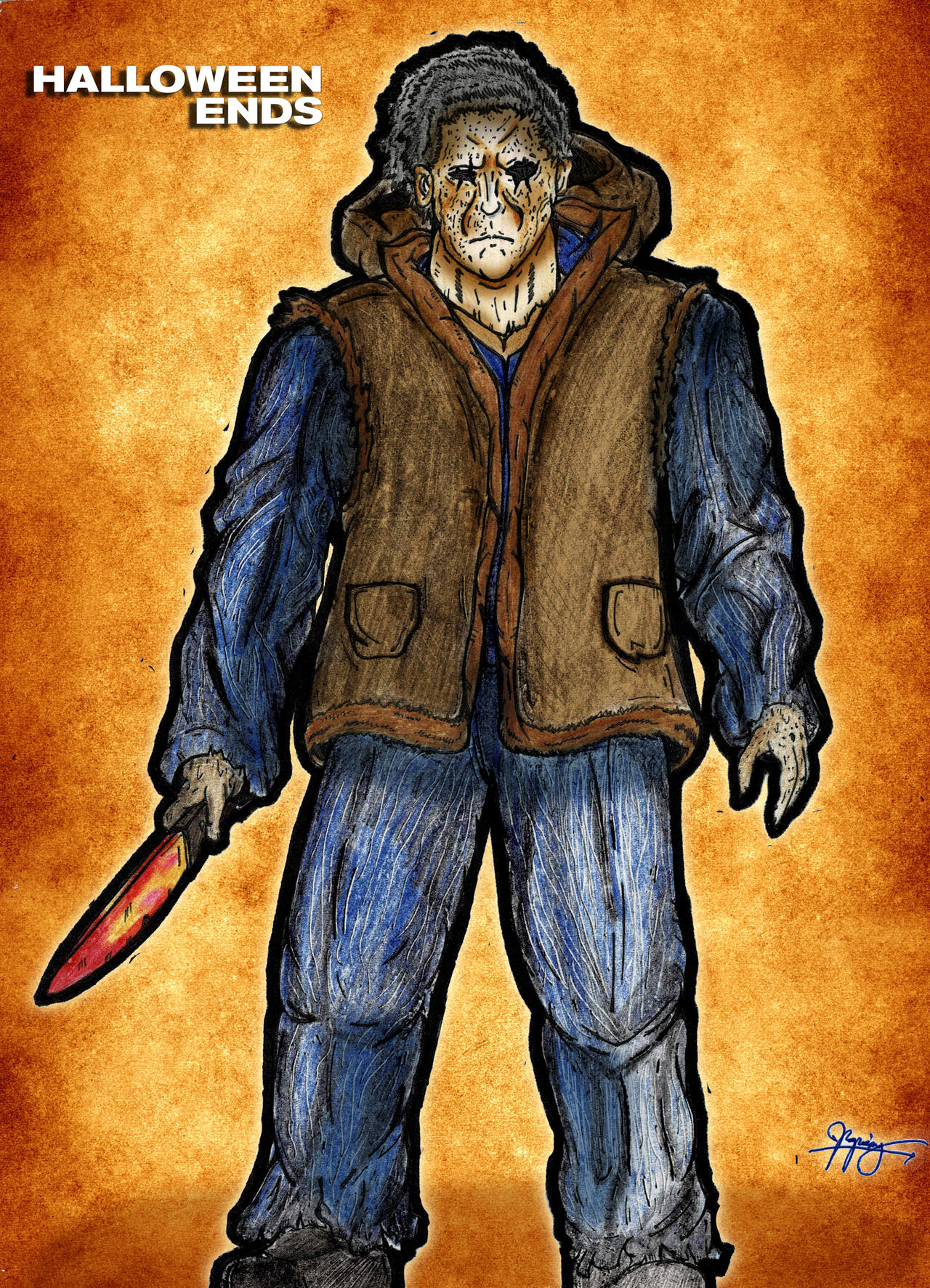Halloween Ends Michael Myers Custom Design By Avgk04 On Deviantart