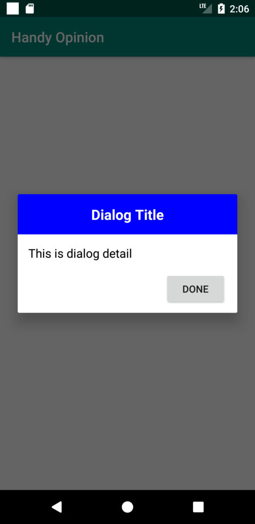 Custom Alert Dialog In Kotlin Handy Opinion By Handyopinion On Deviantart