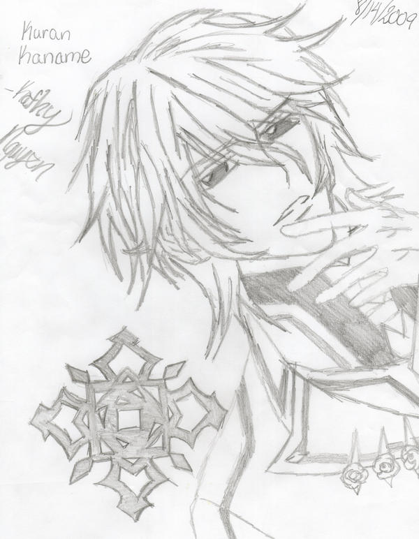 Drawing Of Kuran Kaname By Itachi3054 On Deviantart