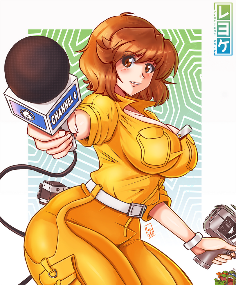 April Oneil Tmnt 1987 By Locke3k On Deviantart