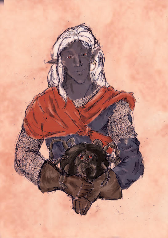 Shiny Happy Drow by TheMiseryChick on DeviantArt