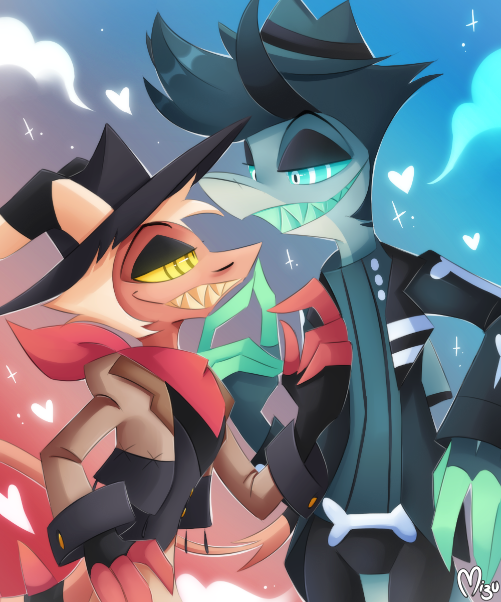 Striker X Chaz By Blazemizu On Deviantart