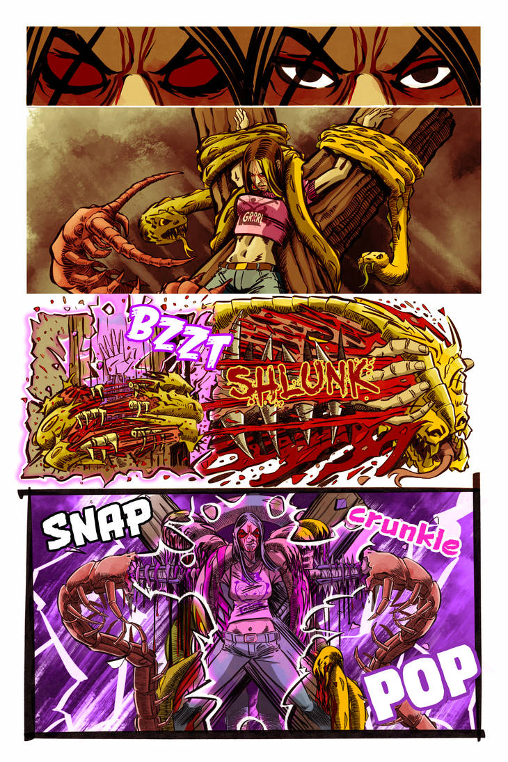 Hellbound Slant 6 5 Page 11 Colored By Aithen On Deviantart