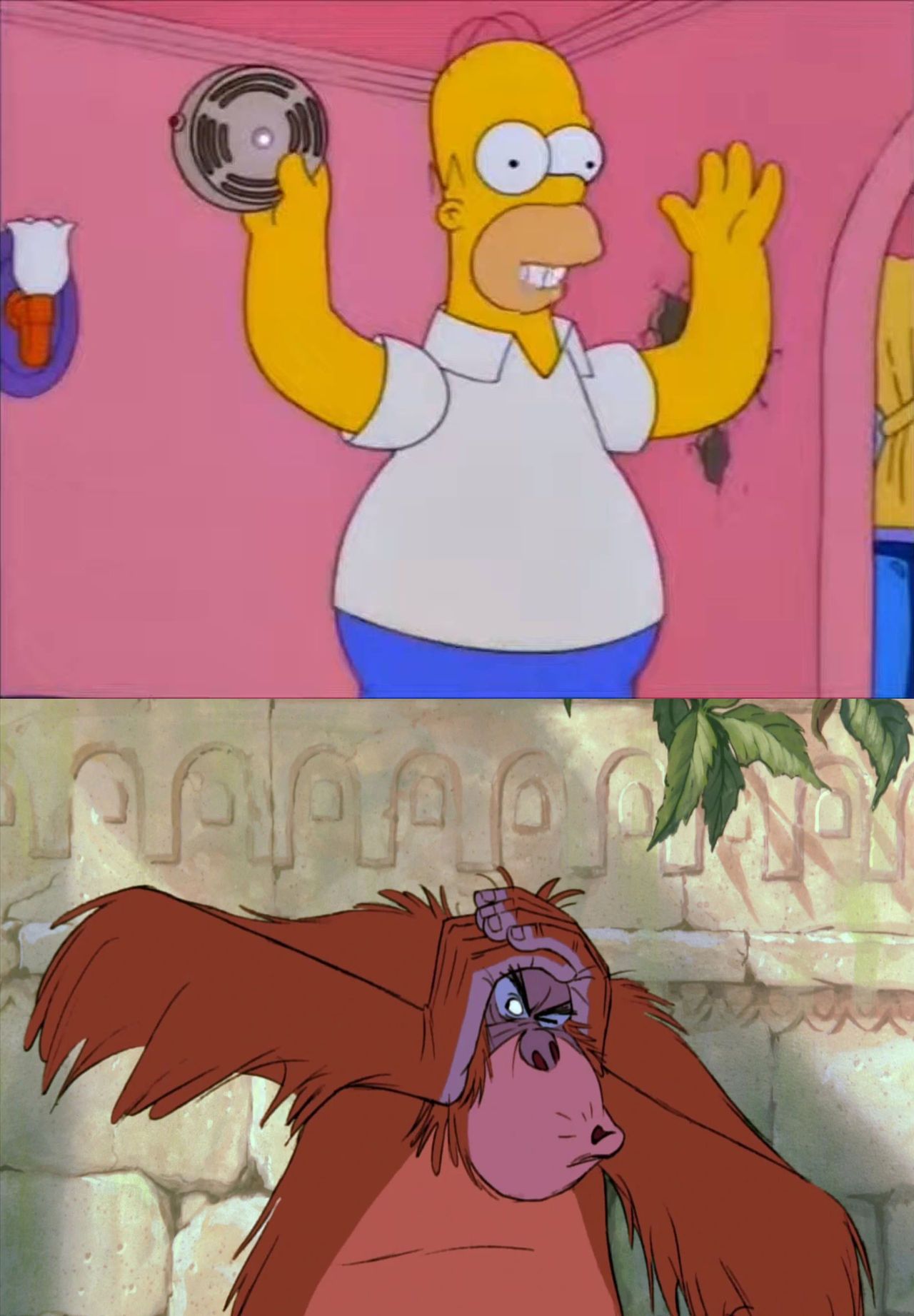 King Louie Annoyed By Everythings Ok Alarm By Looneylover15 On Deviantart