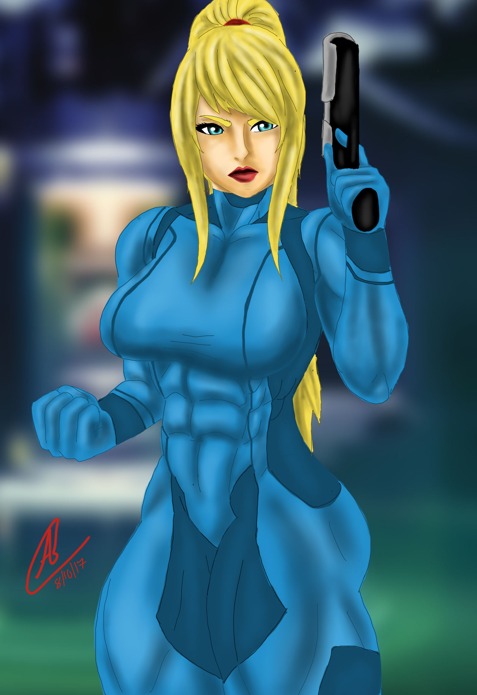 Zero Suit Samus By Geekyalexx On Deviantart