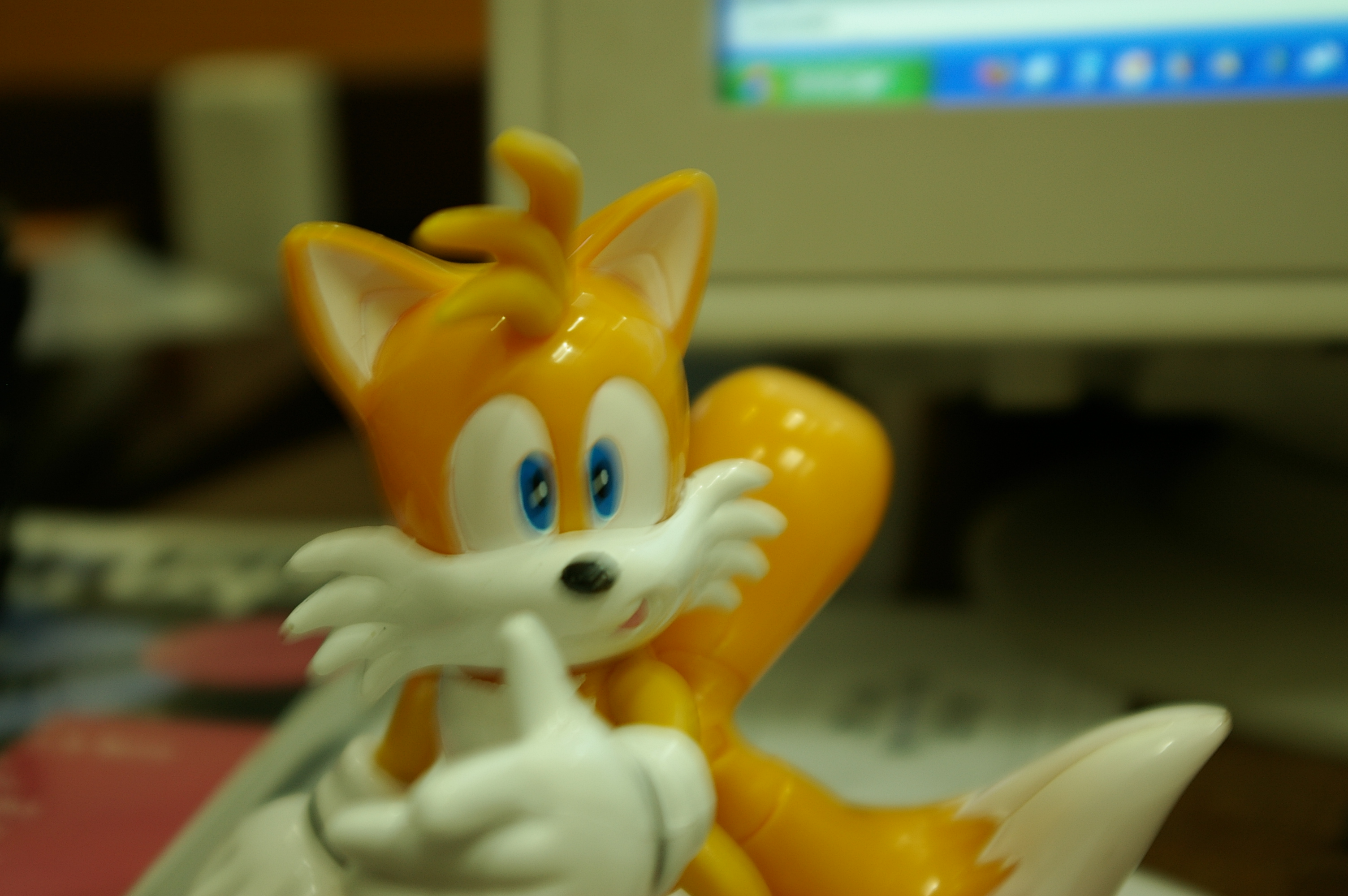 Tails Figure pose1 by kimera-the-hedgehog on DeviantArt