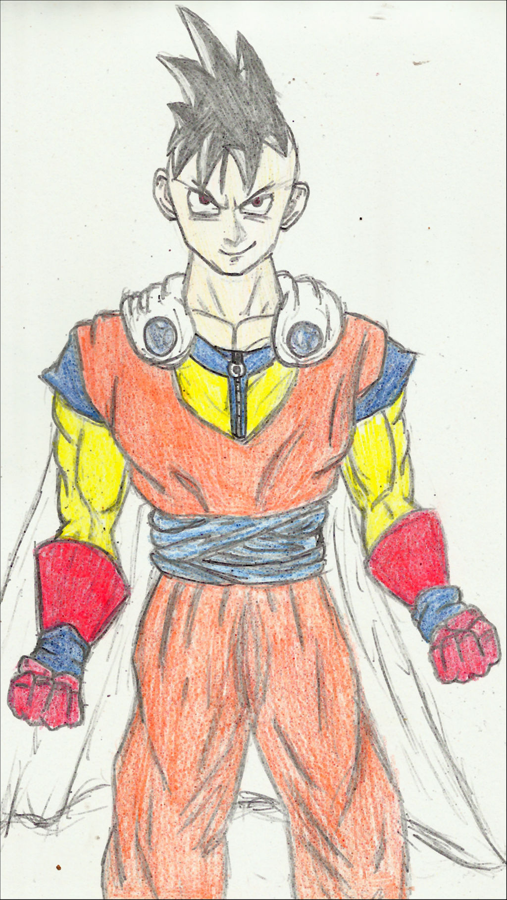 Gotama The One Punch Saiyan By Thegrimreminder On Deviantart