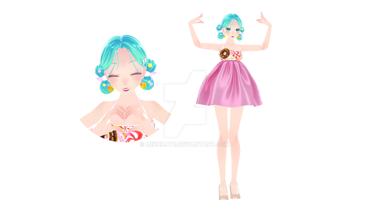 Mmd Miku Hmph Model Dl By Mikumati On Deviantart