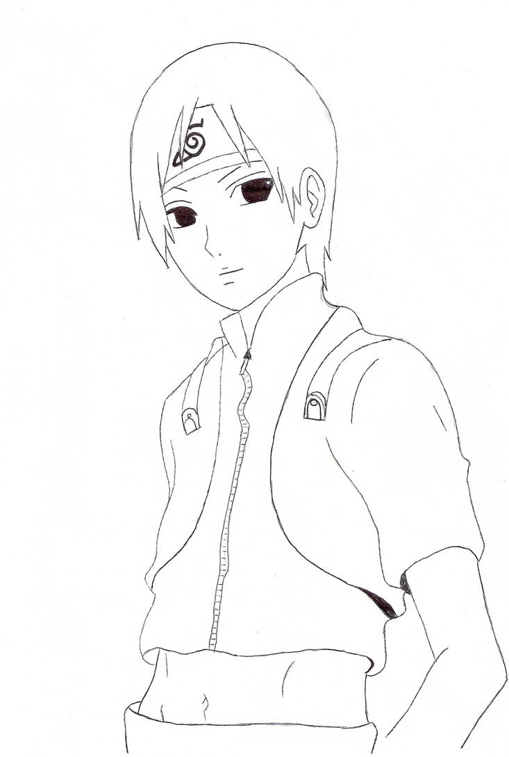 Sai Naruto By Pequenya On Deviantart