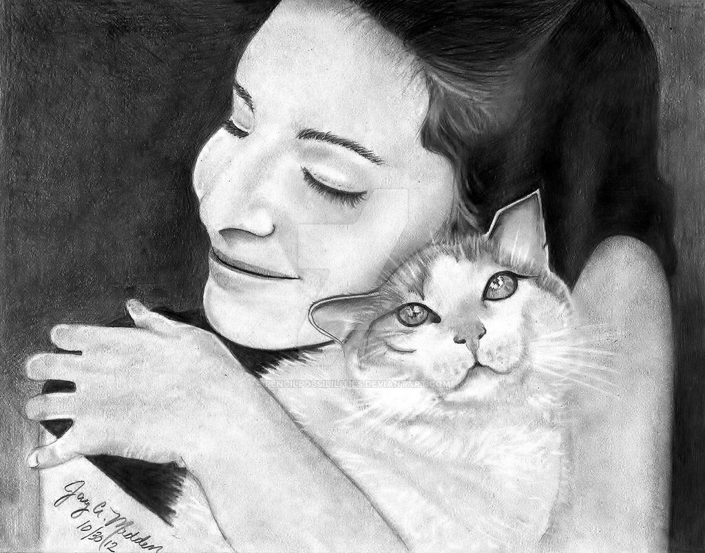 Kitty Love By Pencilpossibilities On Deviantart