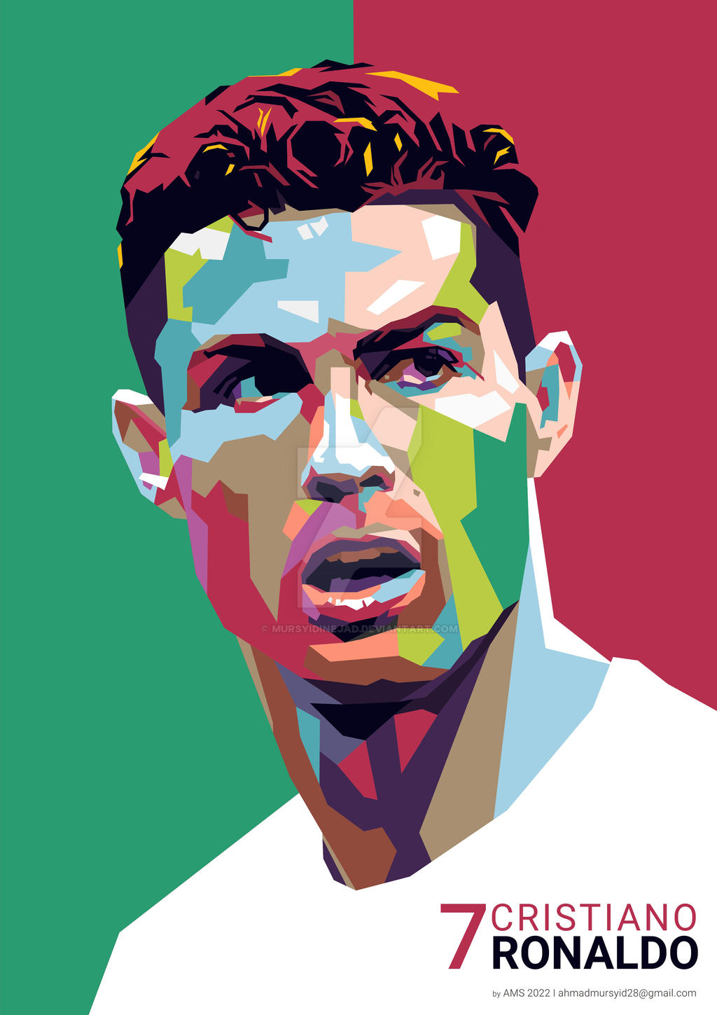Cristiano Ronaldo WPAP by Mursyidinejad on DeviantArt Cristiano Ronaldo WPAP by Mursyidinejad on DeviantArt