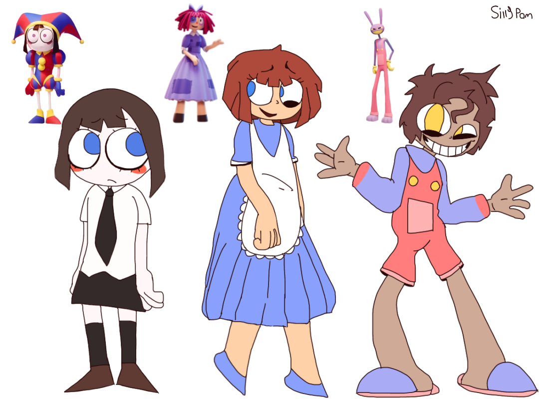 Tadc Characters Before They Got Stuck By Sillypom On Deviantart