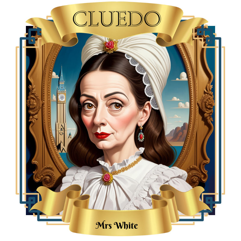 Mrs White Cluedo By Deezaster On Deviantart
