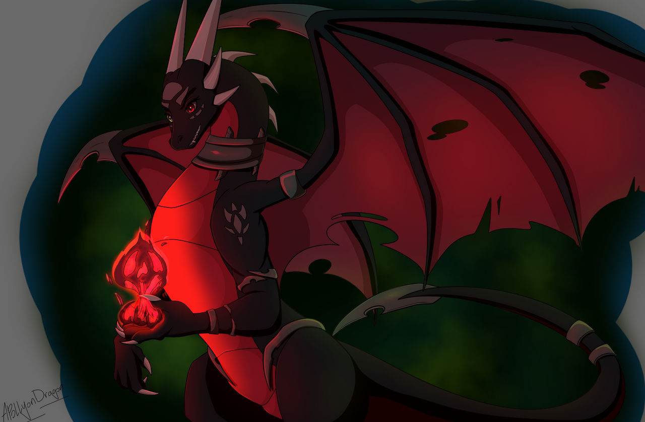 Corrupted Cynder By Apollyondragon On Deviantart