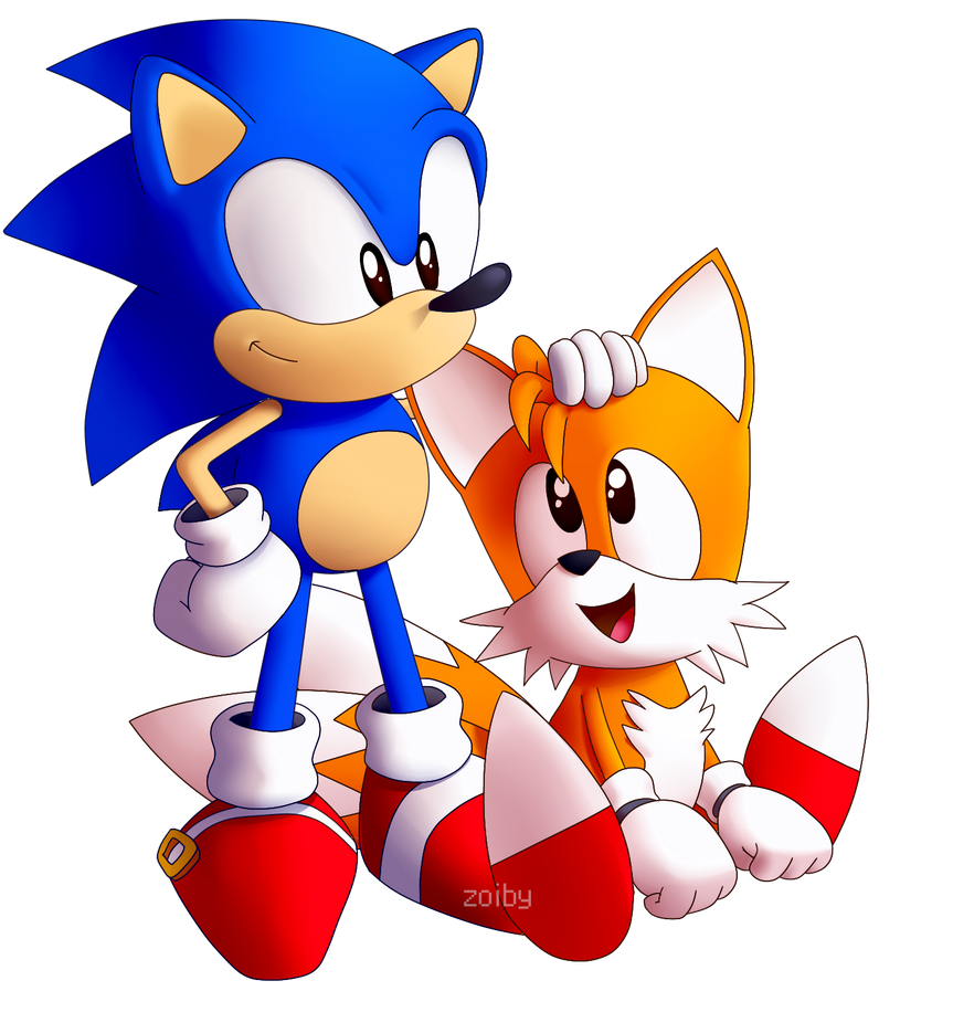 Sonic And Tails By Zoiby On Deviantart