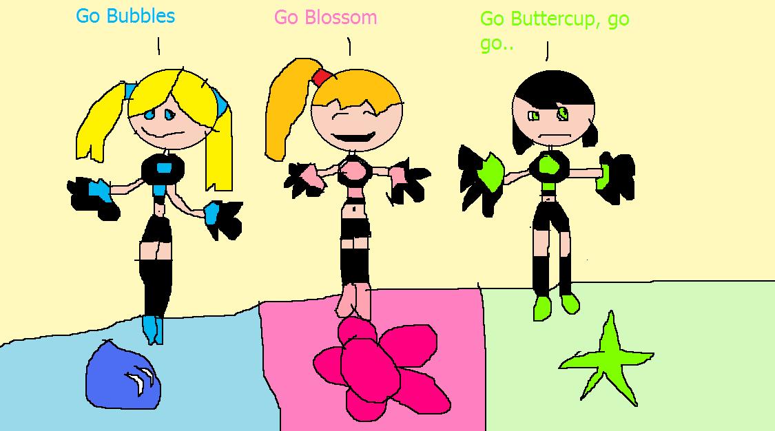 ppg: cheerleader. by CyberTutu on DeviantArt