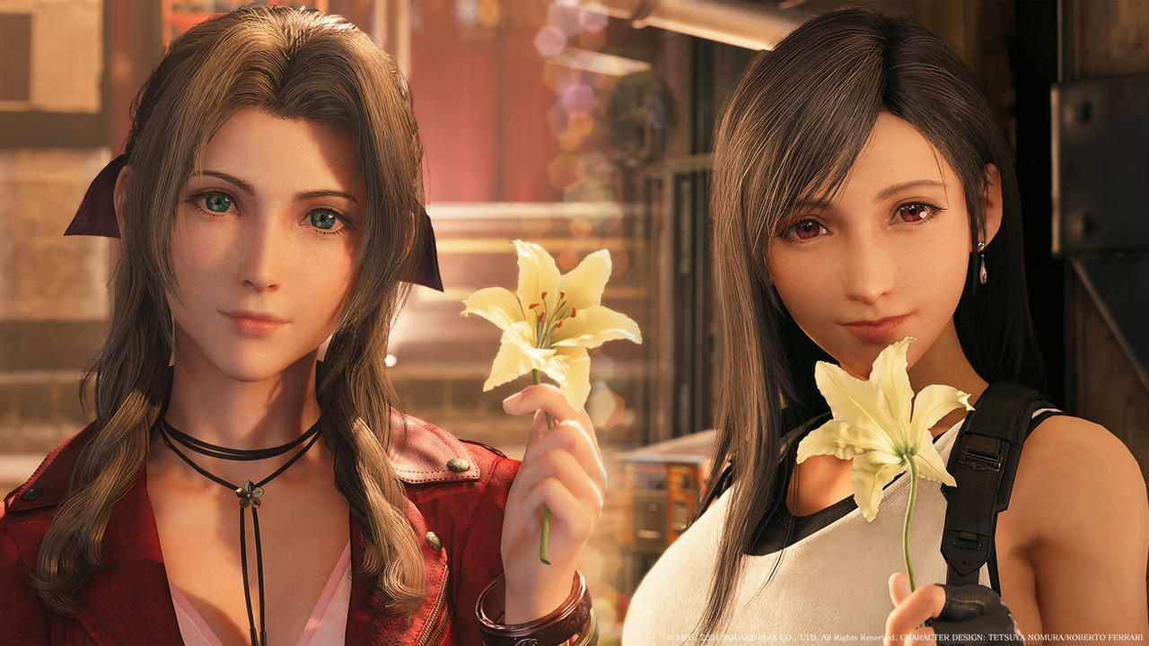 Aerith And Tifa By Danteace69 On Deviantart