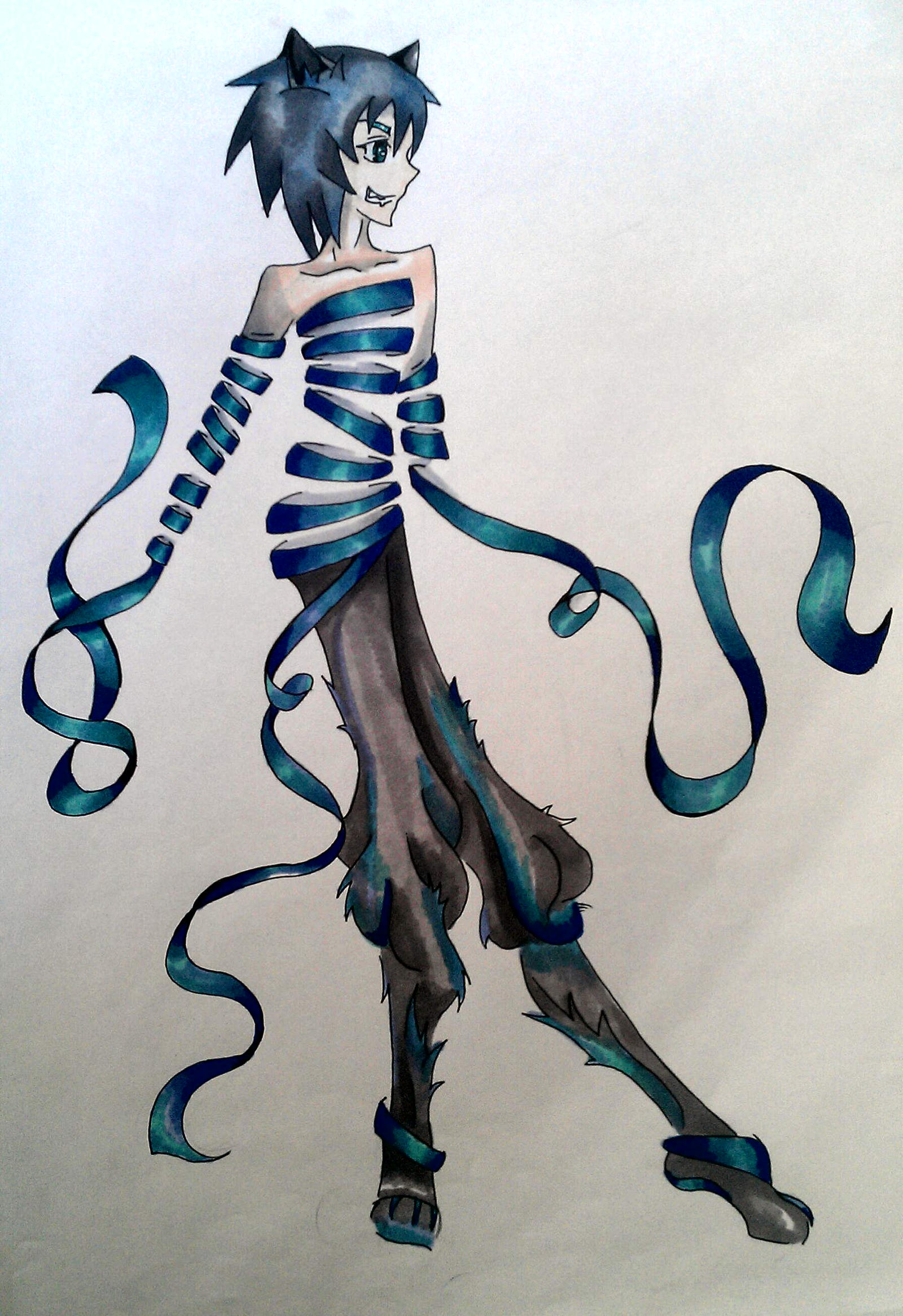 Cheshire Cat Human Form By Chungphantomhive On Deviantart