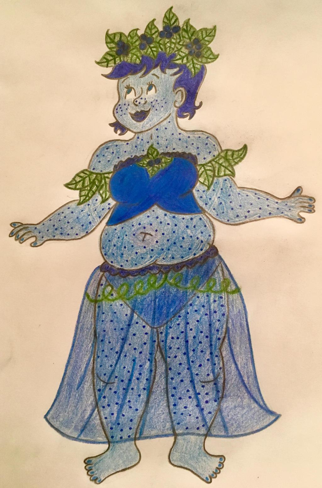 Blueberry Princess By Macaroniandsqueeze On Deviantart