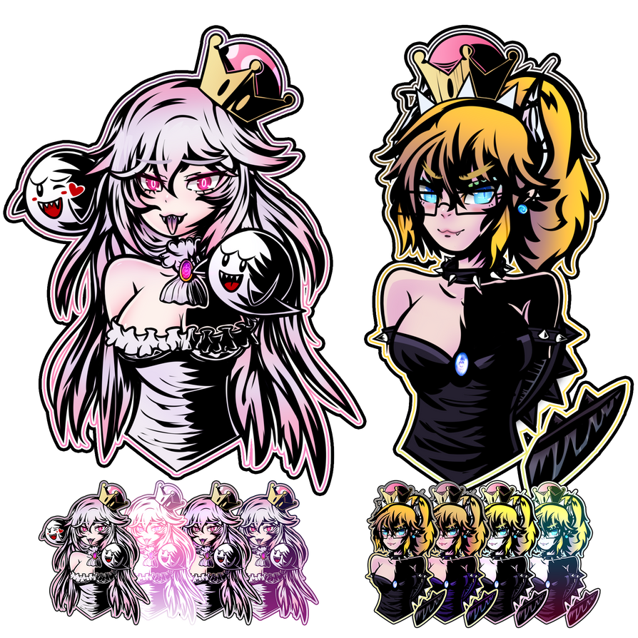 Bowsette Boosette By Statusgear On Deviantart