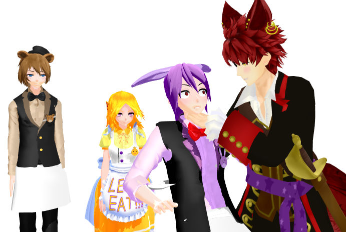 Mmd Bonniexfoxy By Mitsuri7245 On Deviantart