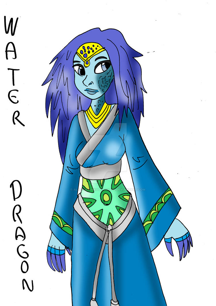 Jade Empire Water Dragon Wodna Smoczyca By Alicjakomiksofankapl On Deviantart
