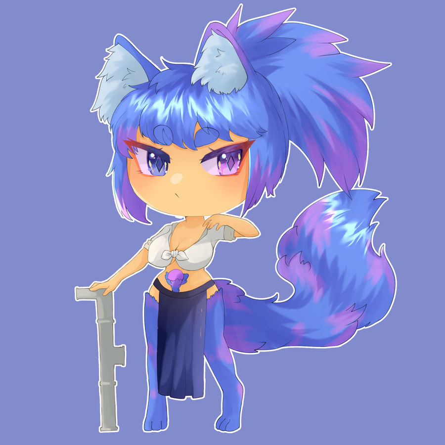 Commission Chibi 004 By Reikomcs On Deviantart