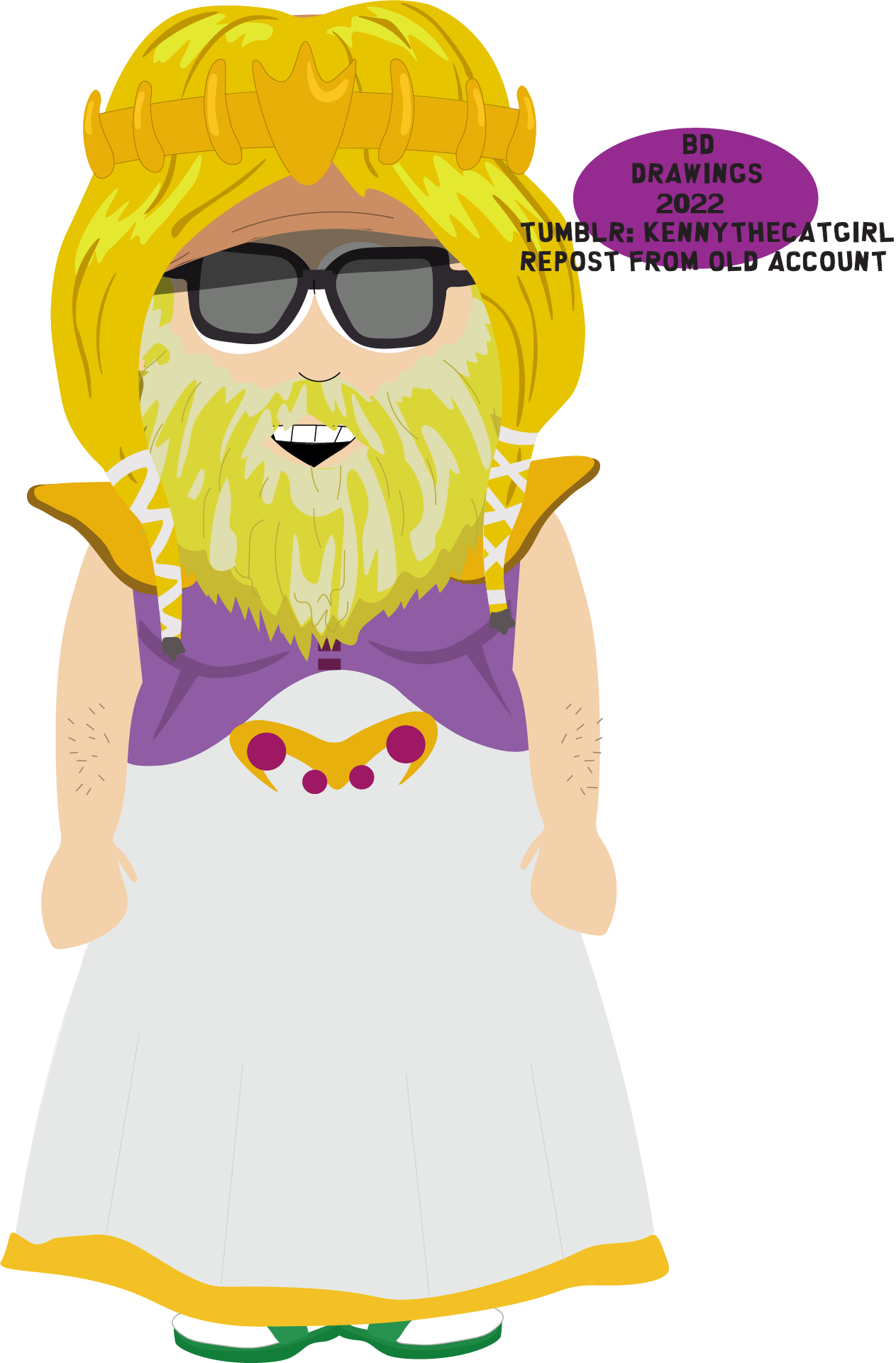 Adult Kenny As Princess Kenny By Kennythecatgirl On Deviantart