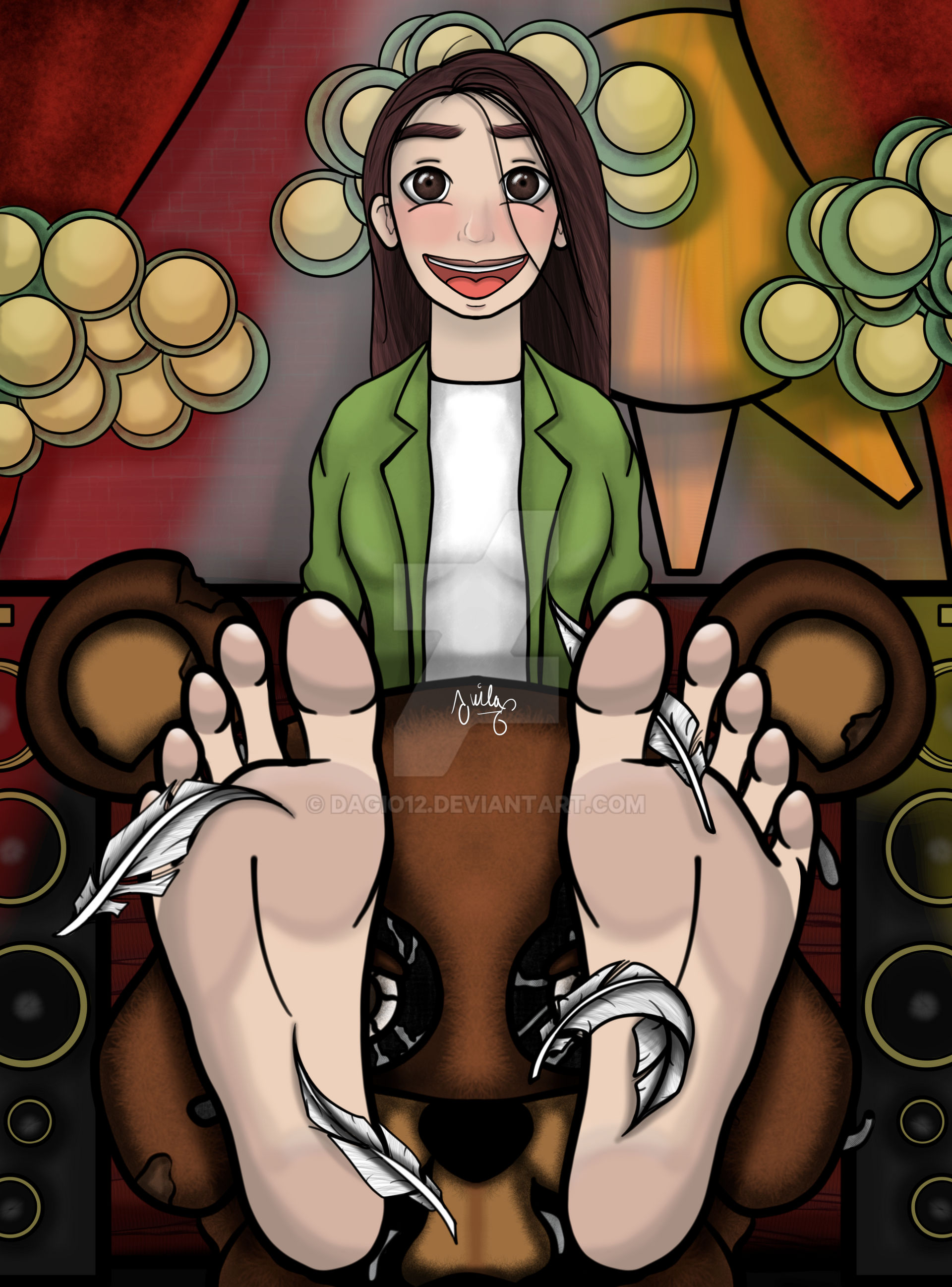 Commission Charlie Tickled By Dagio12 On Deviantart