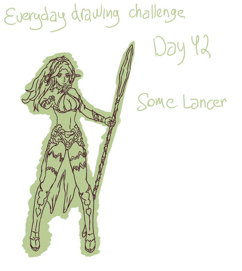 Everyday Drawing Challenge Day 42 By Byakubayashi On Deviantart