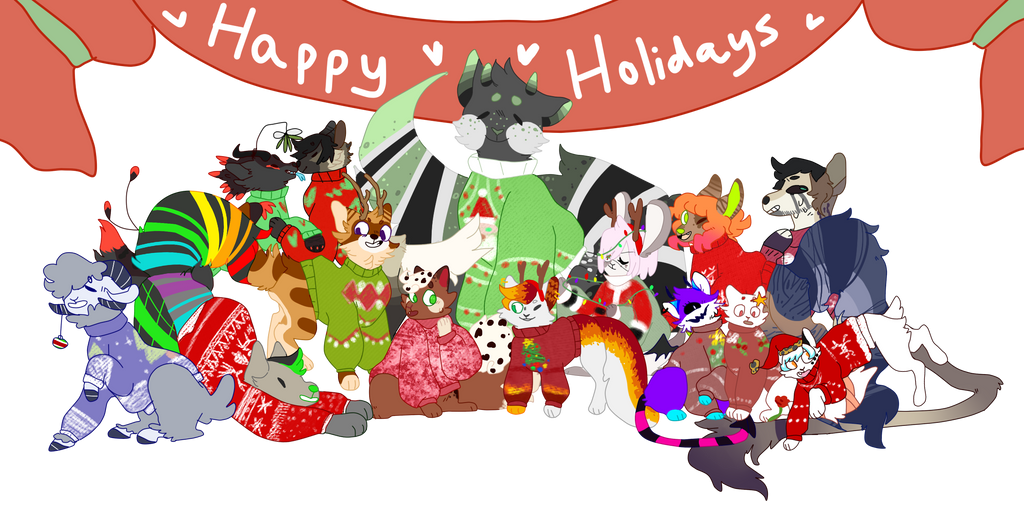 Holiday Group Picture By ShortAngryTrash On DeviantArt holiday-group-picture-by-shortangrytrash-on-deviantart