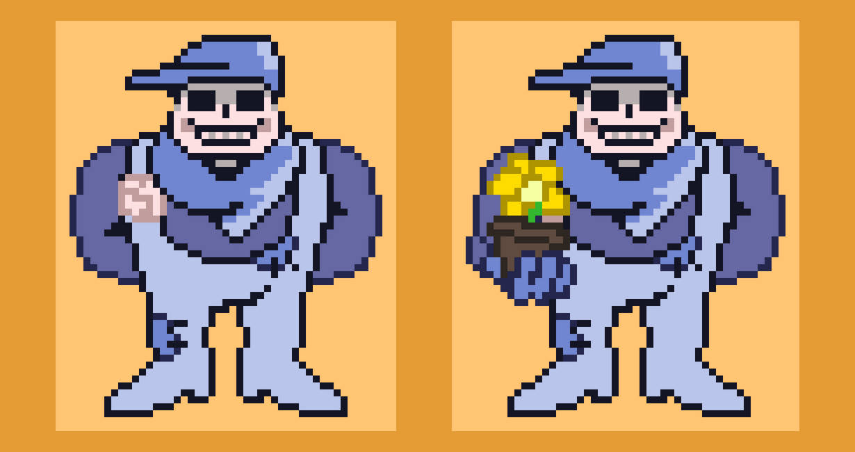Swapswap sans overworld sprite by seassan on DeviantArt Swapswap sans overworld sprite by seassan on DeviantArt
