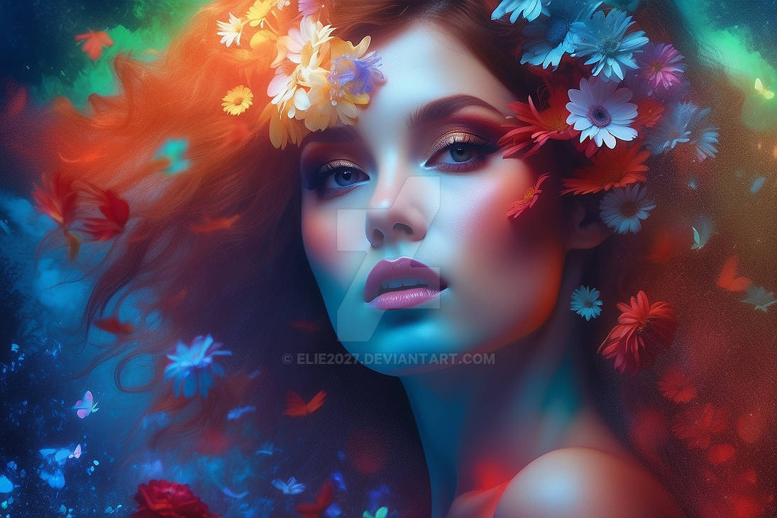 feminine beauty, painting of an unreal moment by elie2027 on DeviantArt feminine beauty, painting of an unreal moment by elie2027 on DeviantArt