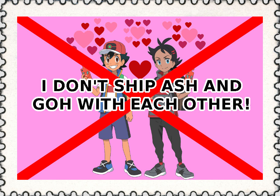 I Dont Ship Ash And Goh With Each Other Stamp By Mangaanimechampion On Deviantart