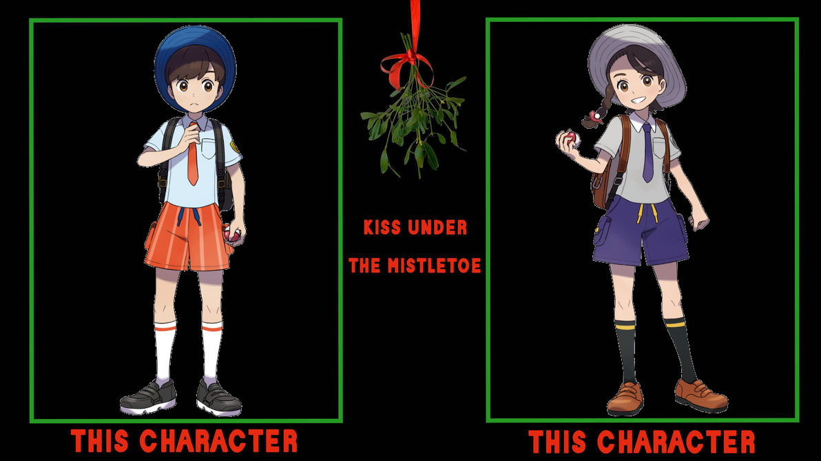 Florian And Juliana Kiss Under The Mistletoe By Mangaanimechampion On Deviantart