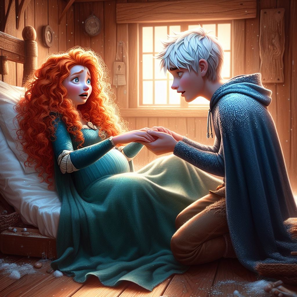 Merida X Jack Frost Im Scared By Littlesmartowl On Deviantart