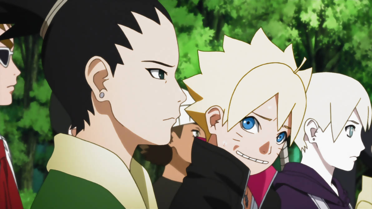 Boruto Shikadai And Inojin By Borutoshots On Deviantart