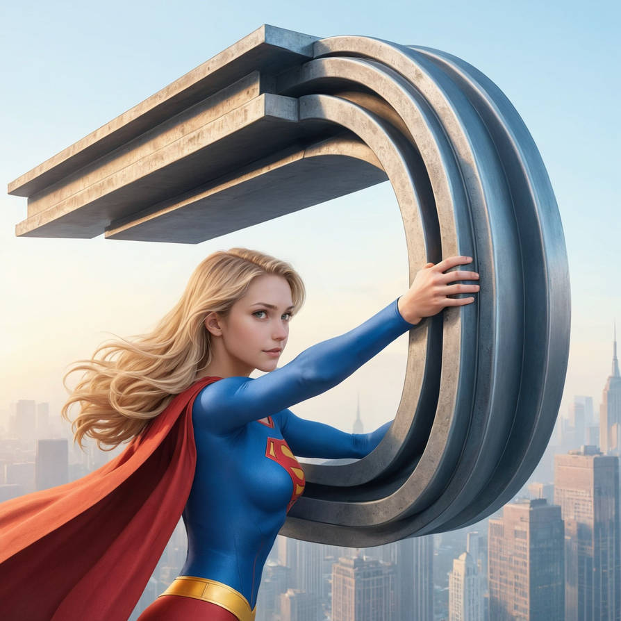 Supergirl Does Feel The Bending Steel 16 By Comingfromouterspace On