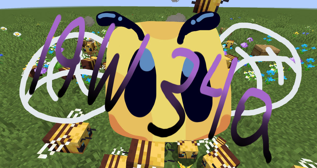 Bees In Minecraft Video In Description By Tvthetv On Deviantart