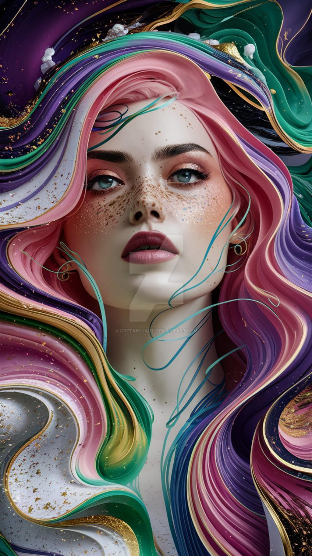 Ice Cream Girl By Gretabluart On Deviantart