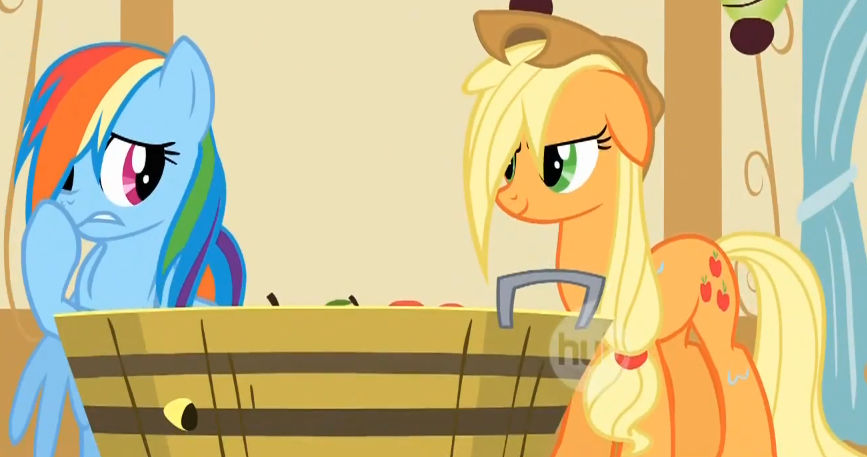 Rainbow Dash Embarrassed By Navajarojo7 On Deviantart