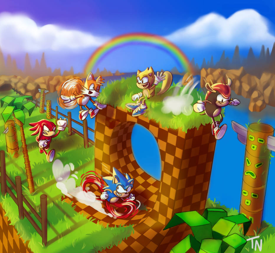 Sonic Mania Fan Art By Mylkieart On Deviantart